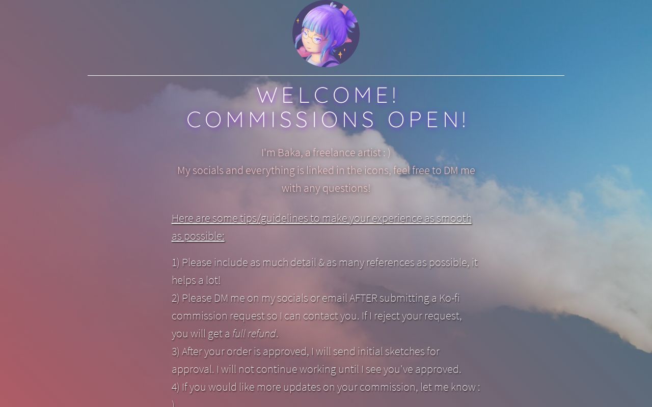 bakascribbles' Commissions [OPEN!]